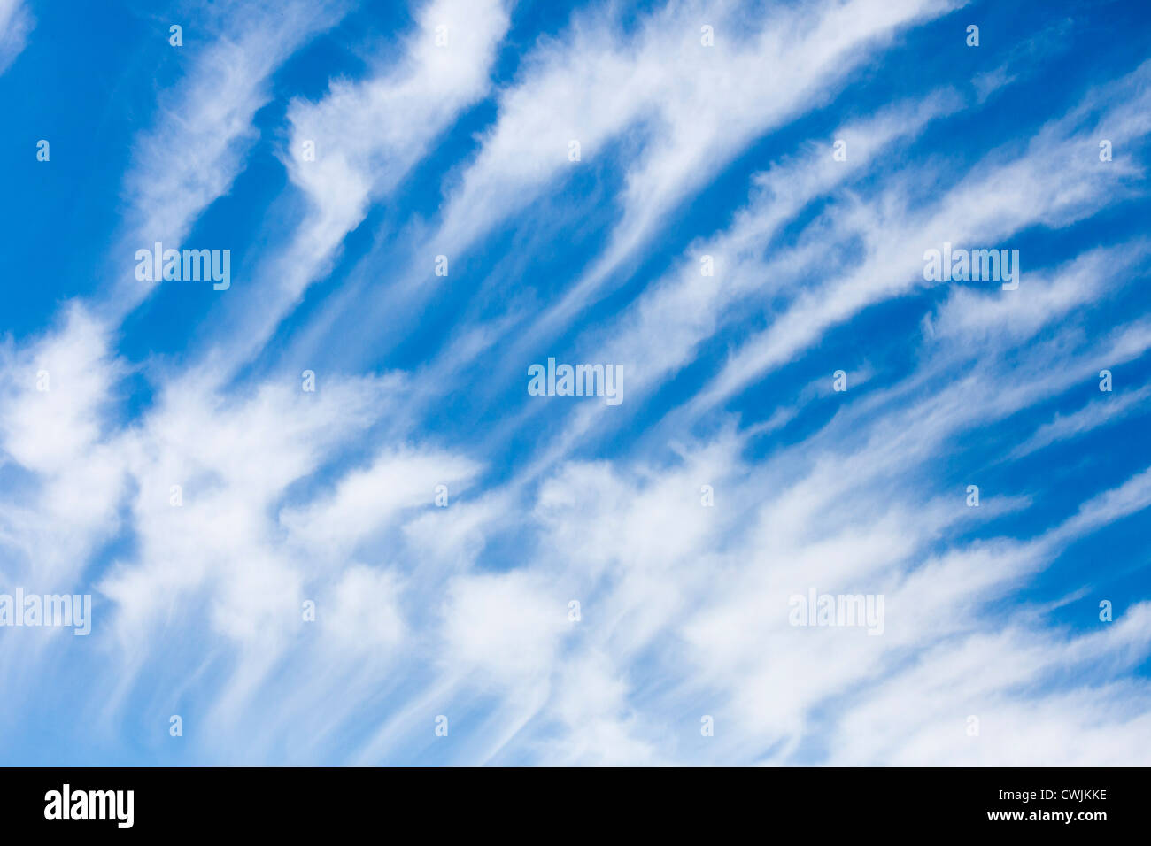 High cirrus clouds Stock Photo - Alamy