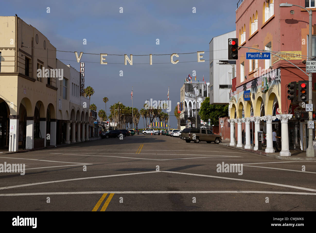 venice beach sign california Stock Photo - Alamy