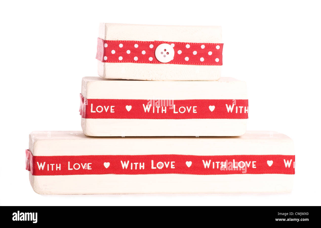building blocks of love studio cutout Stock Photo - Alamy