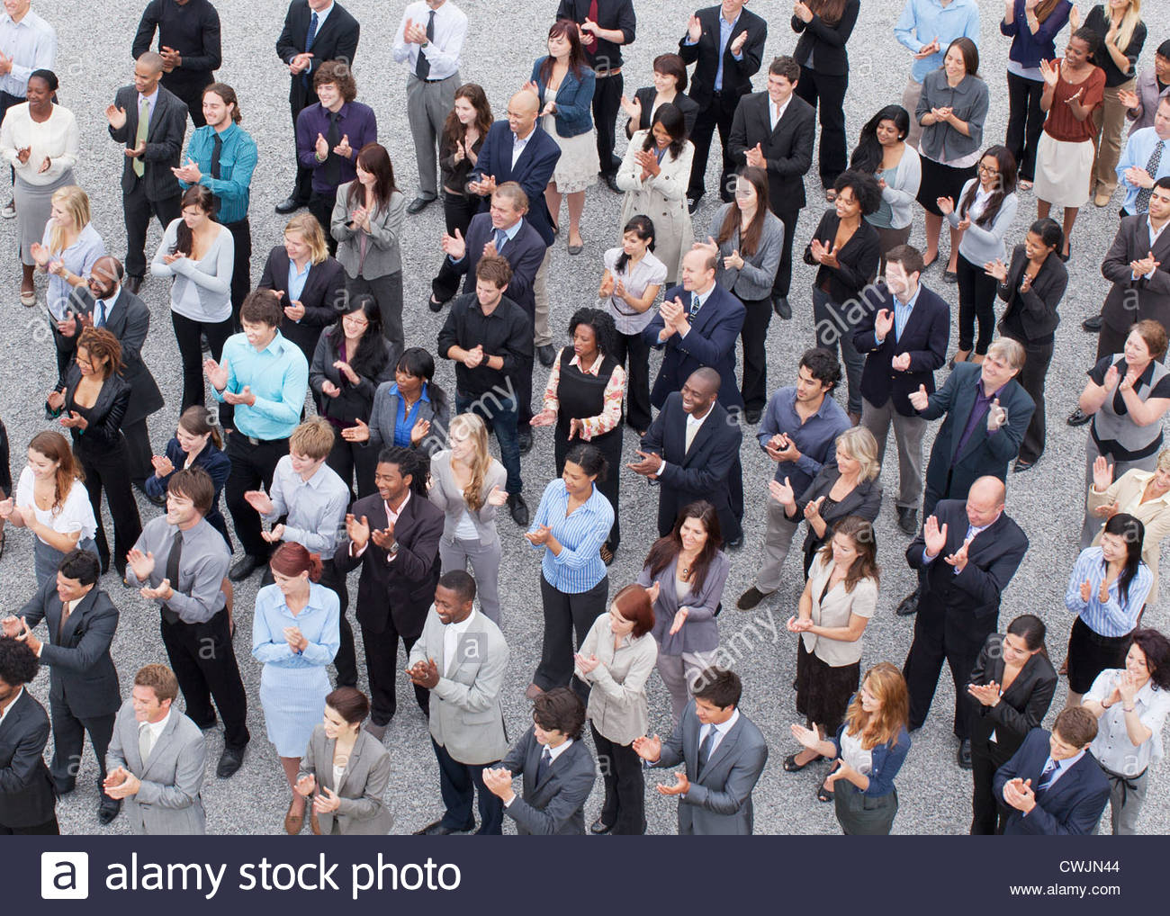 Applauding Crowd Stock Photos & Applauding Crowd Stock Images - Alamy