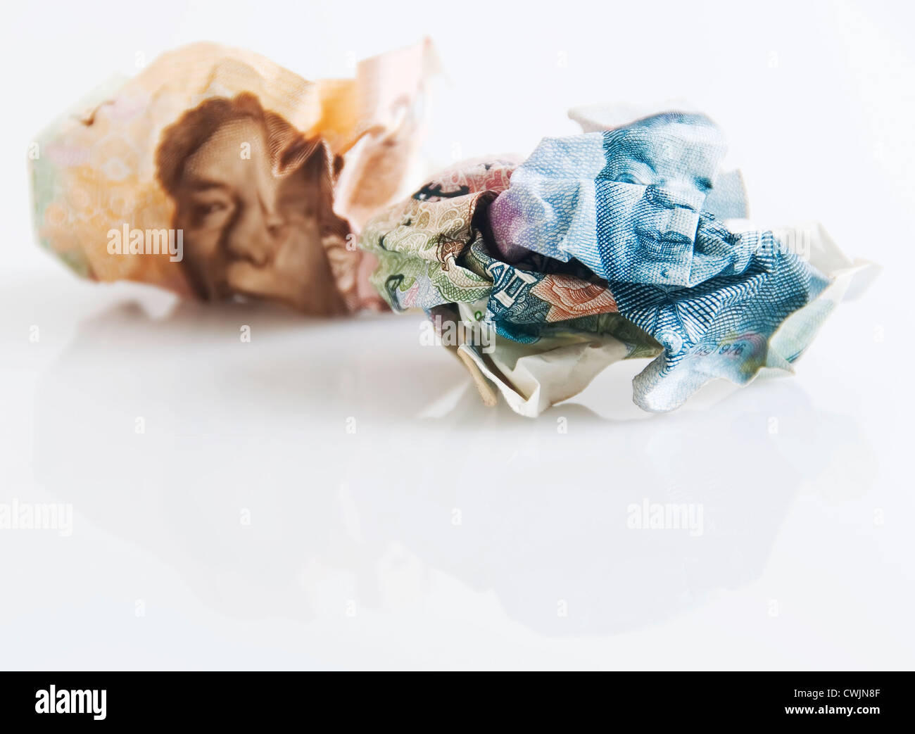 Twenty yuan banknote hi-res stock photography and images - Alamy