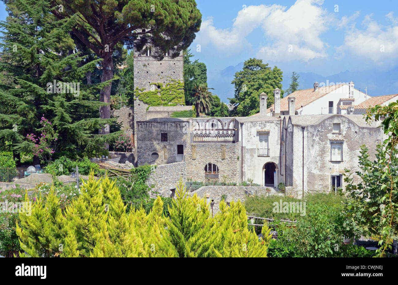 Historic buildings, Ravello, Italy Stock Photo - Alamy