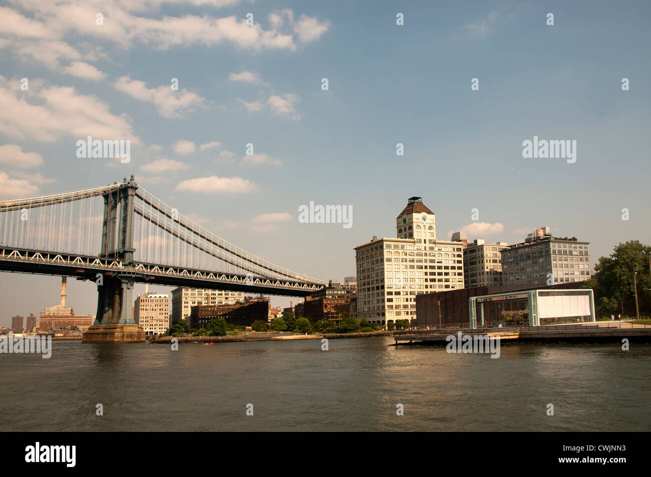 Dumbo Manhattan Bridge Brooklyn Heights East River New York City United ...