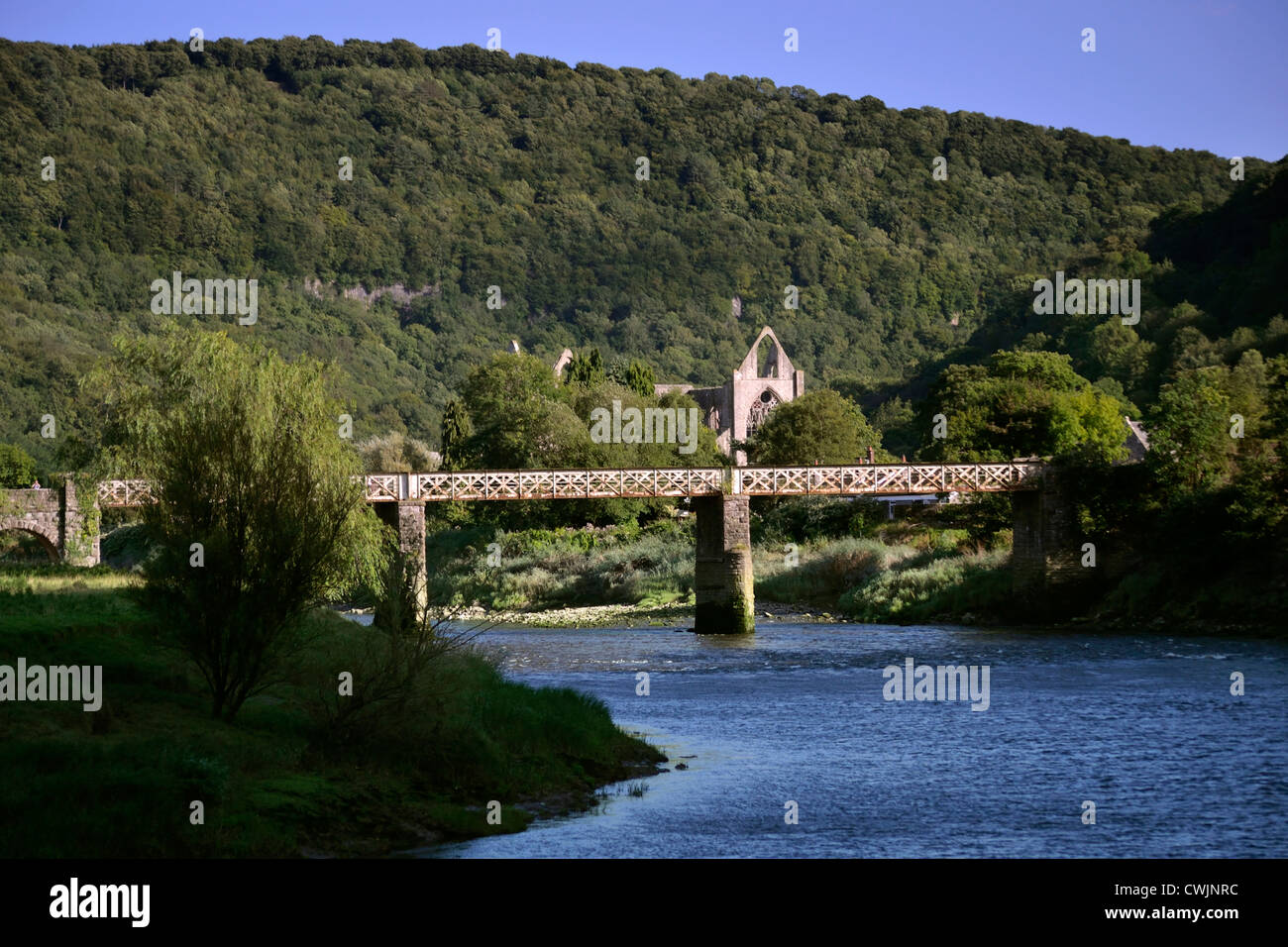 Tintern abbey river wye hi-res stock photography and images - Alamy