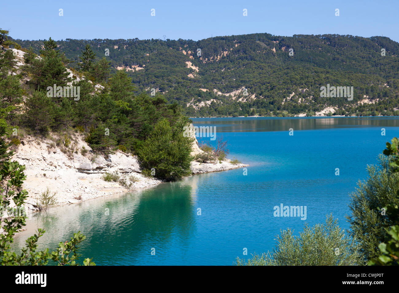 Lake of Sainte-Croix Provence France Stock Photo - Alamy