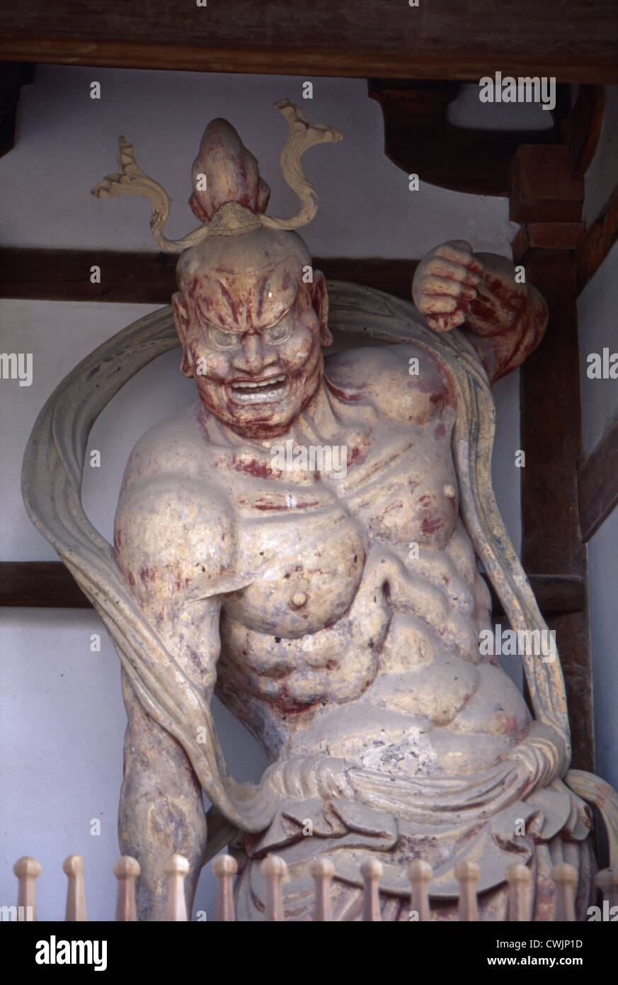 Japan, Nara, Horyuji temple,statue Stock Photo - Alamy
