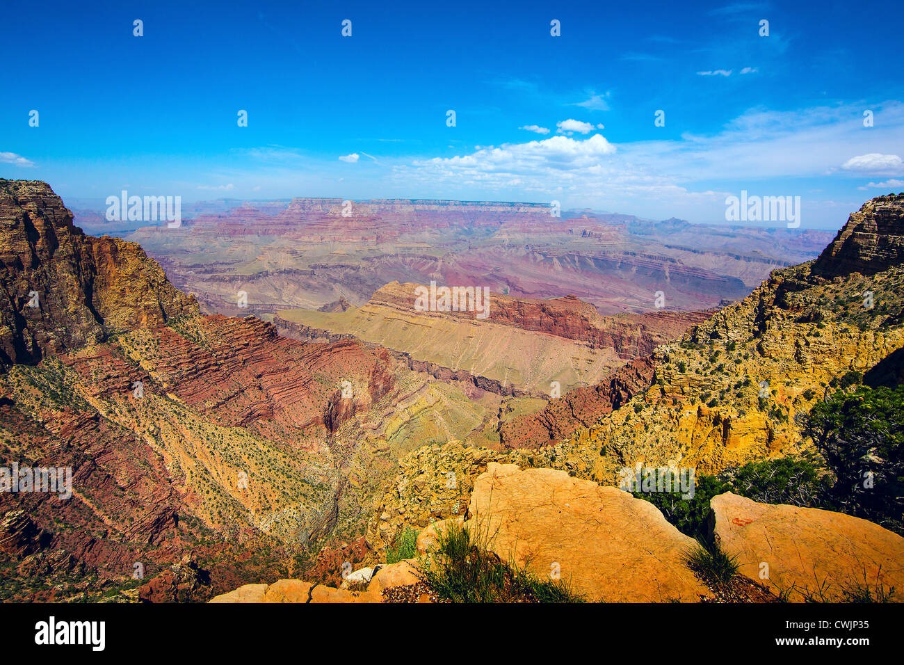 South Rim of Grand Canyon, Arizona, USA Stock Photo - Alamy