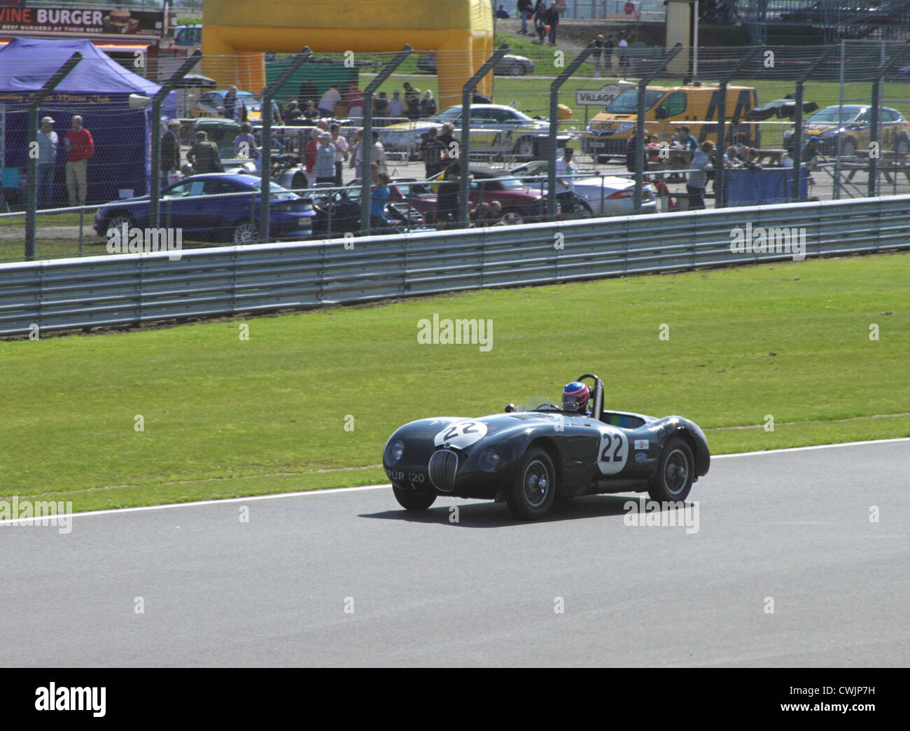 Jaguar C-Type at RAC Woodcote Trophy for Pre-56 Sports cars Silverstone ...