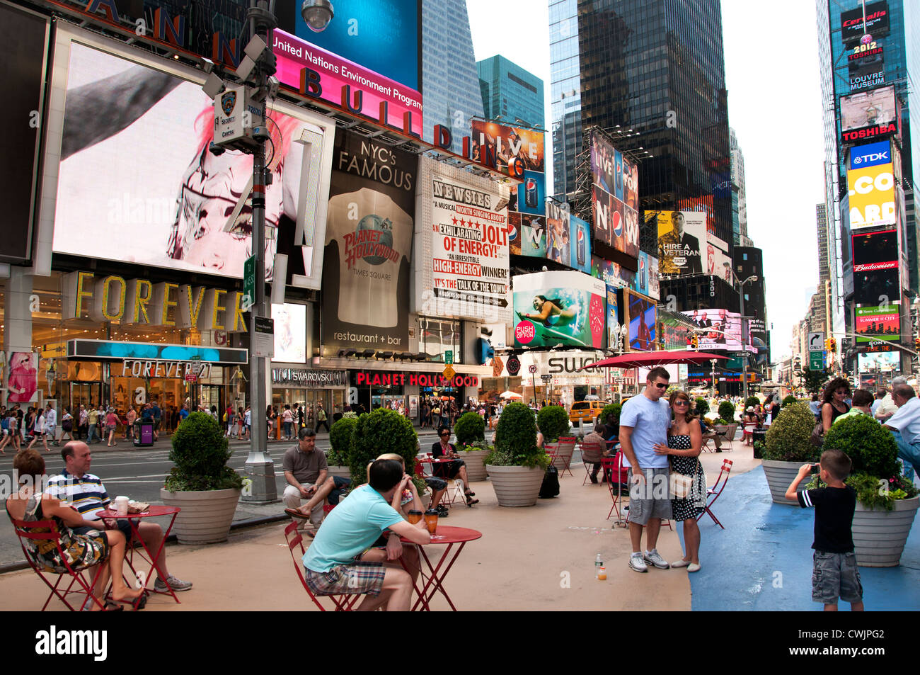 Times Square Broadway New York City Theater Music, Times Square is an ...