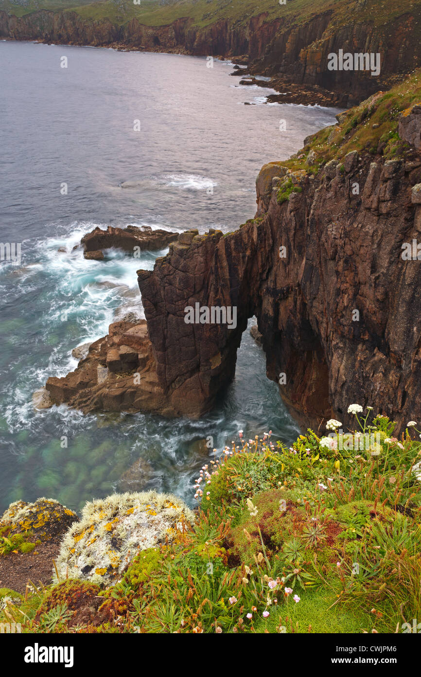 Lands End in Cornwall from the part named as Dr Syntax's Head Stock ...