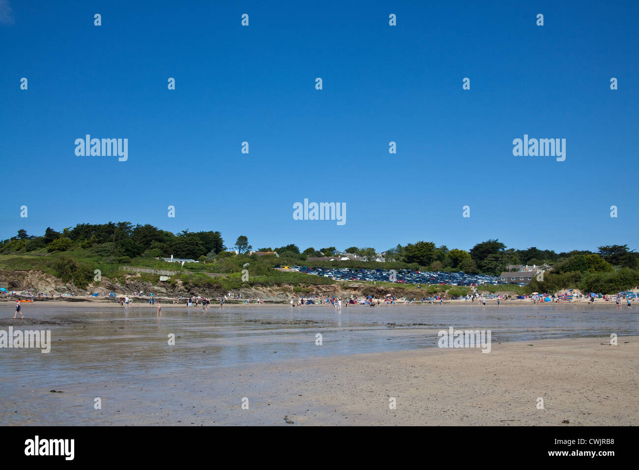 Daymer bay beach near trebetherick hi-res stock photography and images ...