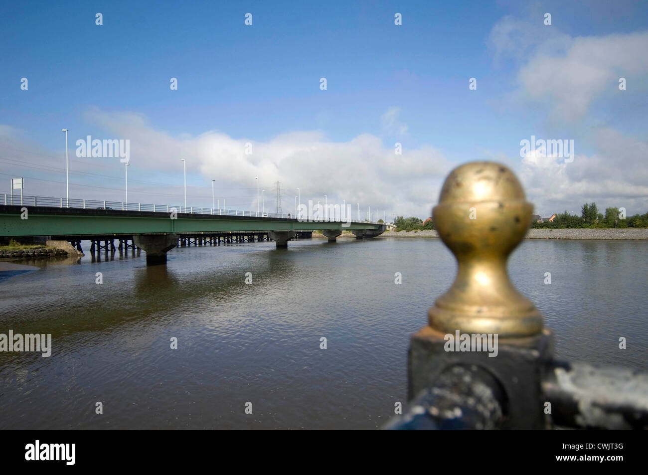 The Loughor Estuary near Llanelli in South West Wales Stock Photo - Alamy