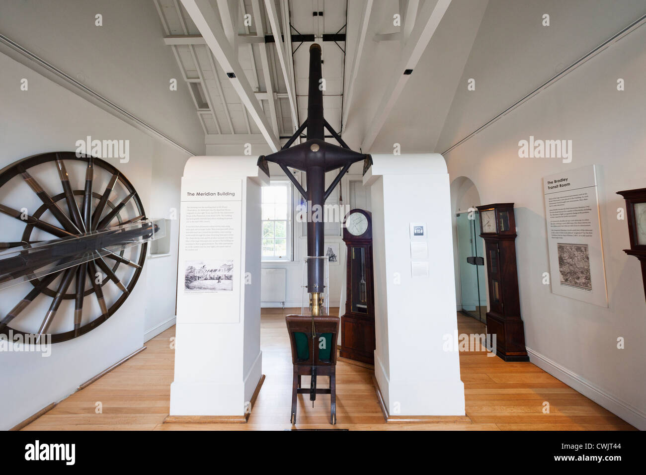 England, London, Greenwich, The Royal Observatory, The Meridian ...