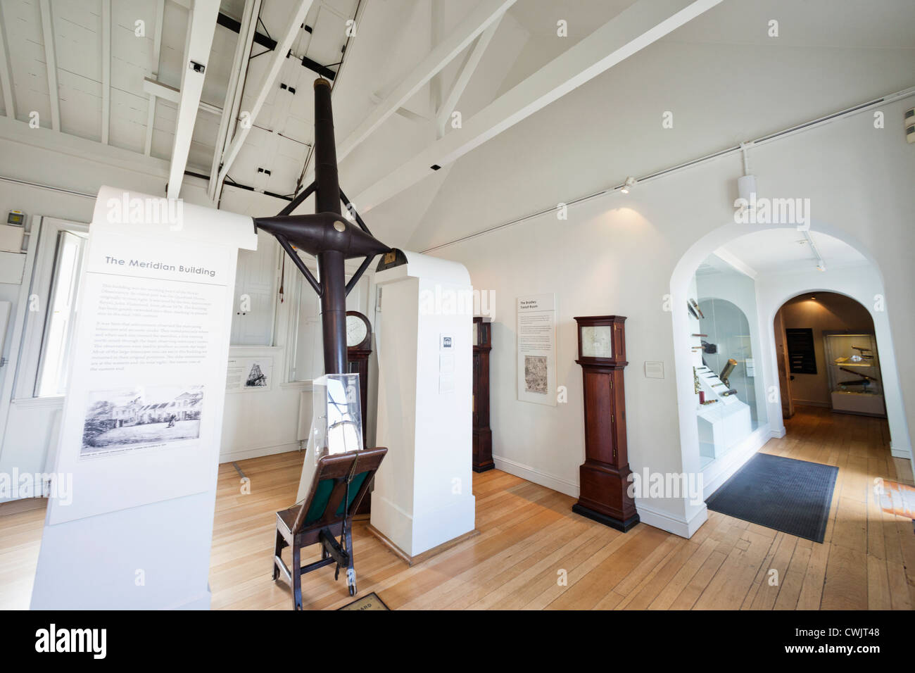 England, London, Greenwich, The Royal Observatory, The Meridian ...