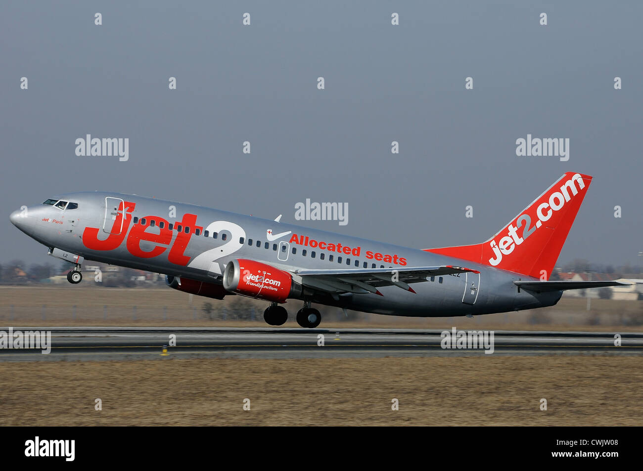 Jet2 boeing 737 prague hi-res stock photography and images - Alamy