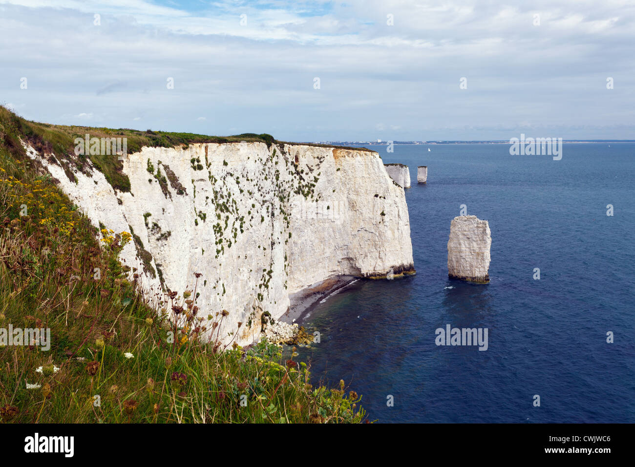 Old harrys rocks hi-res stock photography and images - Alamy