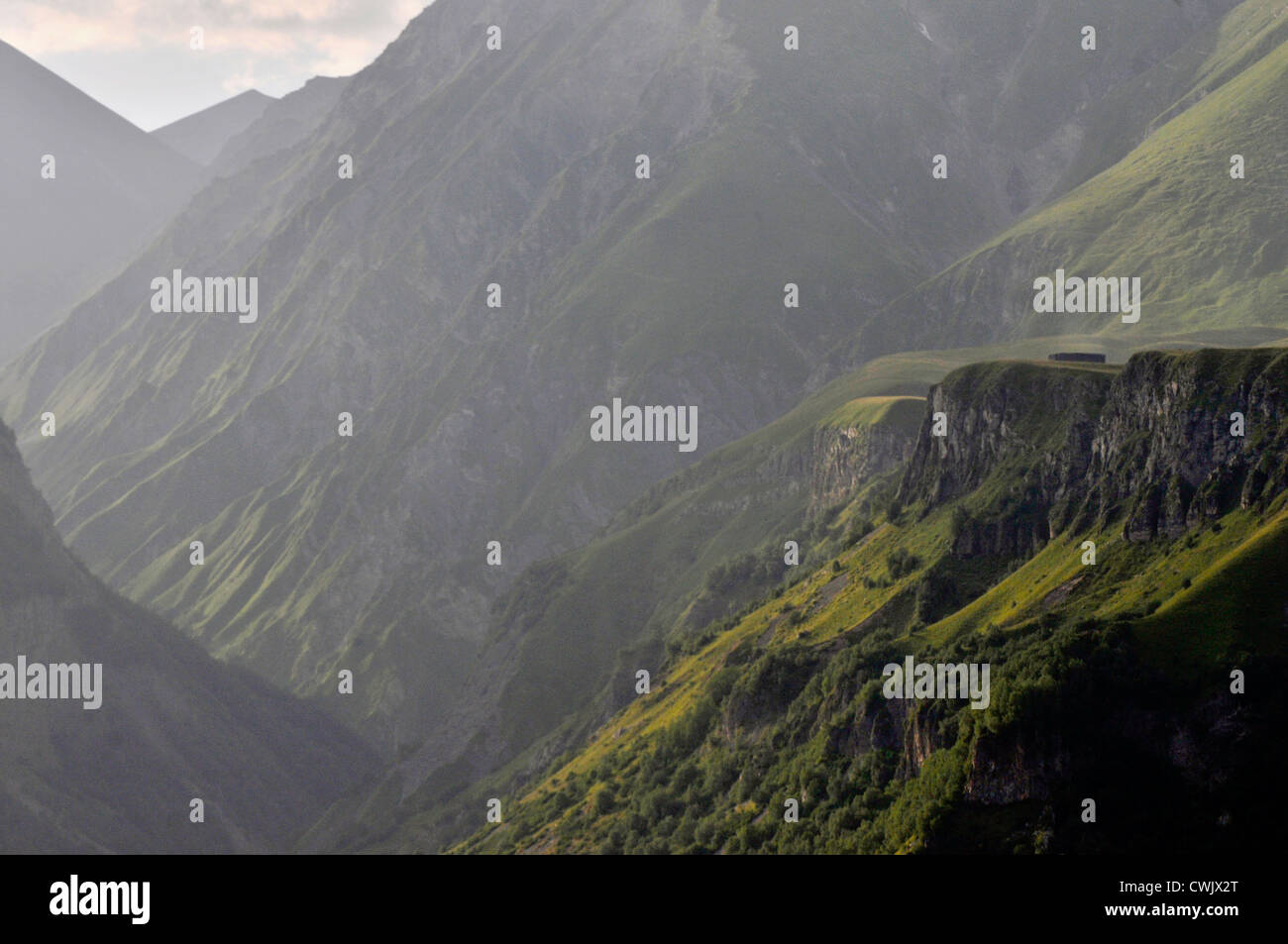 Georgia asia mountains hi-res stock photography and images - Alamy