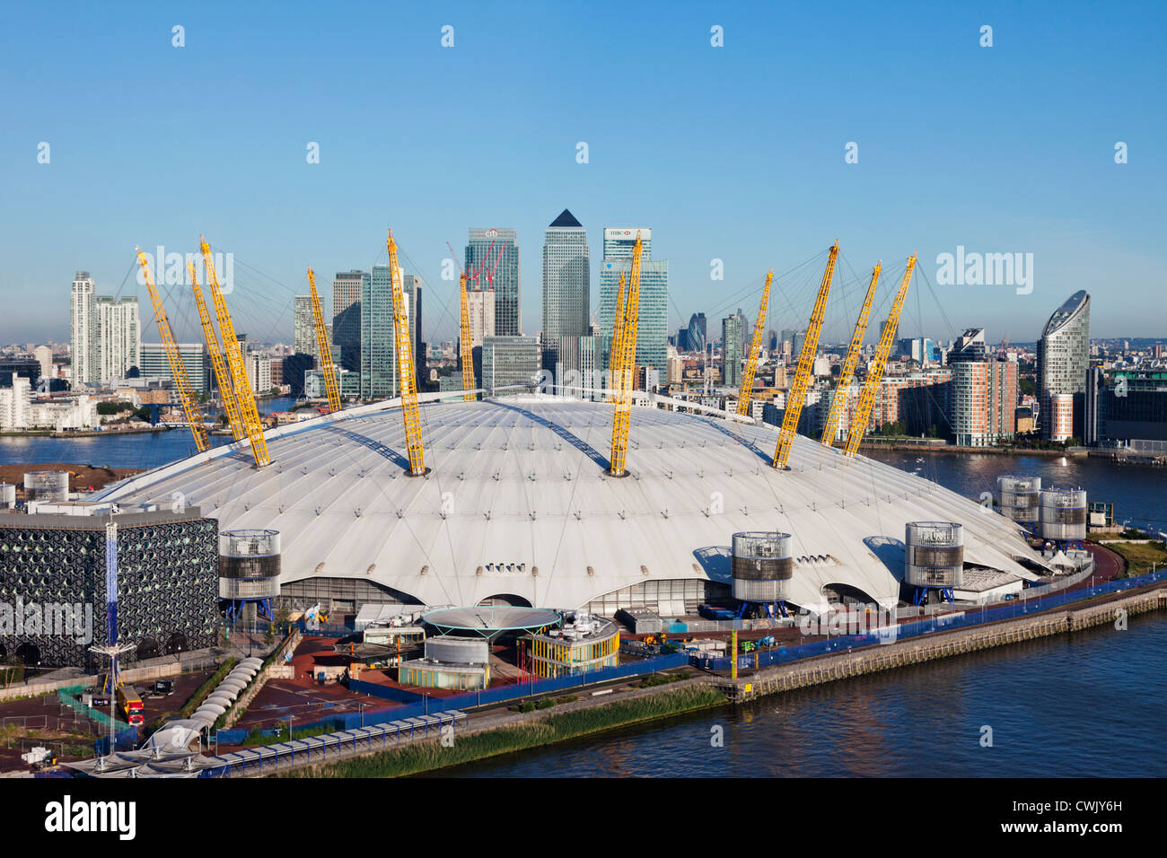 London Docklands Aerial View High Resolution Stock Photography and ...