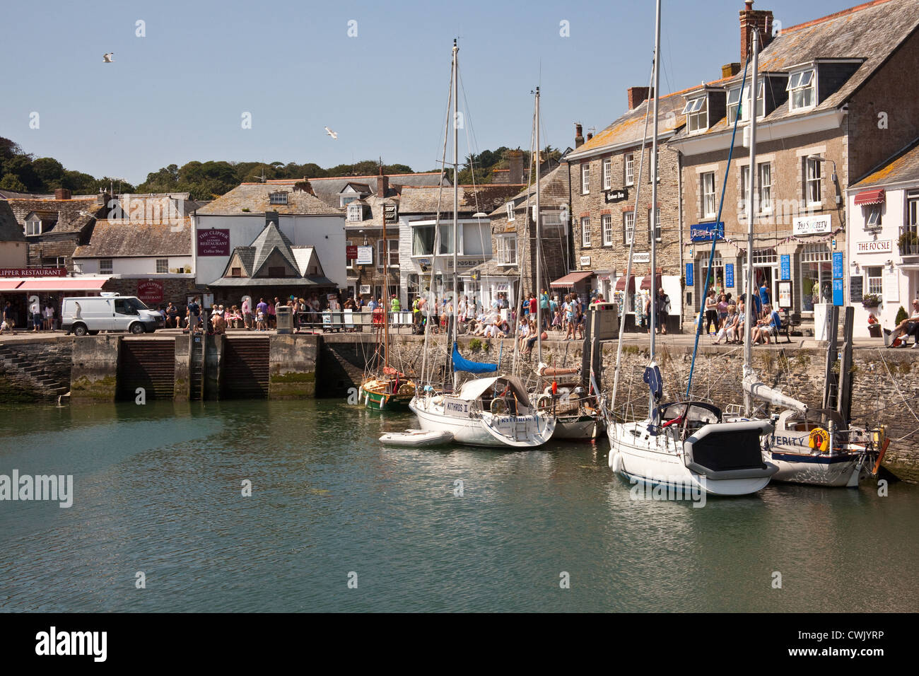 Padstow , Cornwall, England , United Kingdom Stock Photo - Alamy