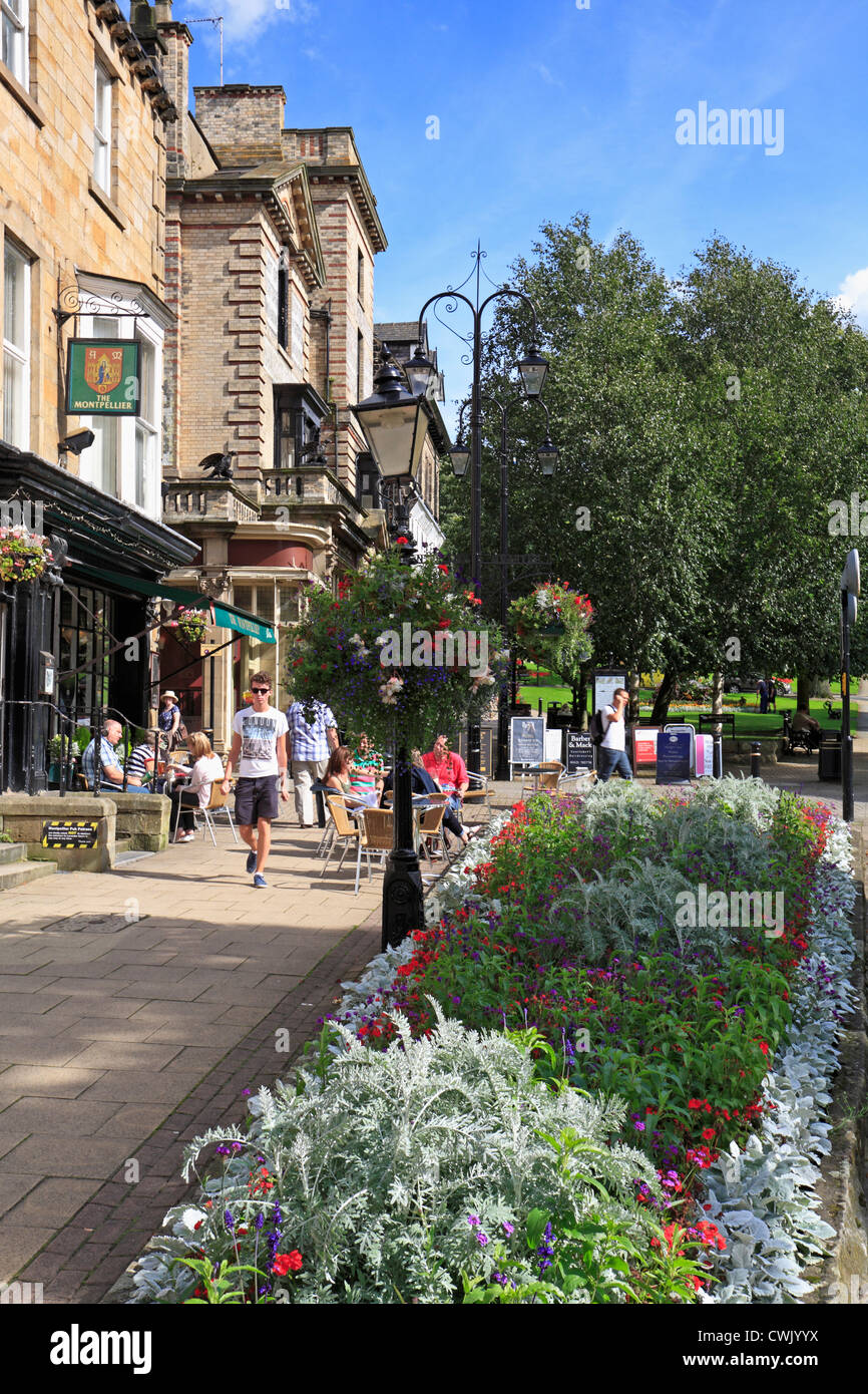 The Montpelier Quarter in Harrogate, North Yorkshire, England, UK Stock ...