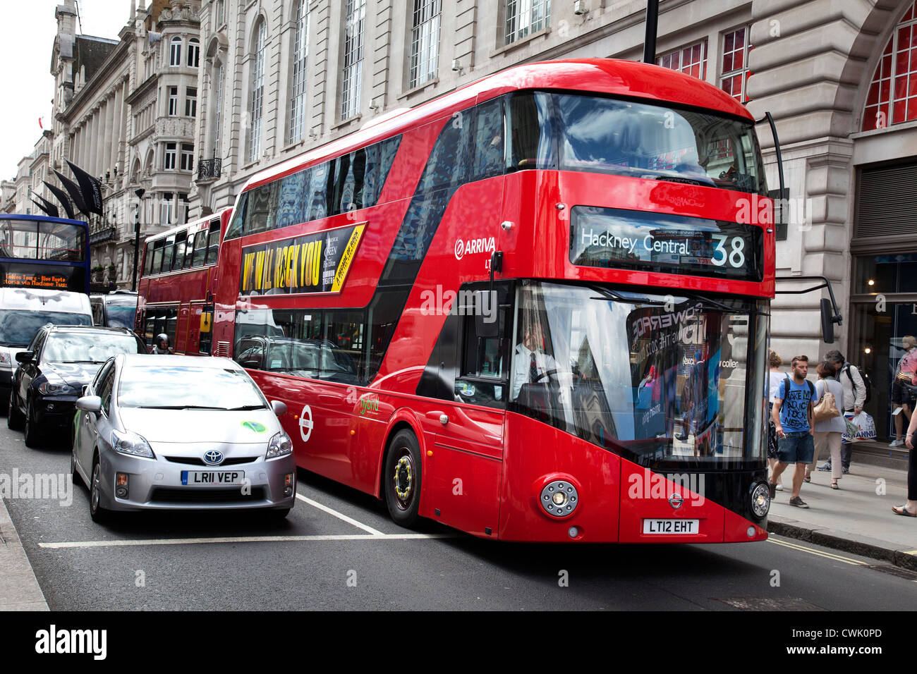 The New Routemaster double decker bus for London, sometimes referred to ...