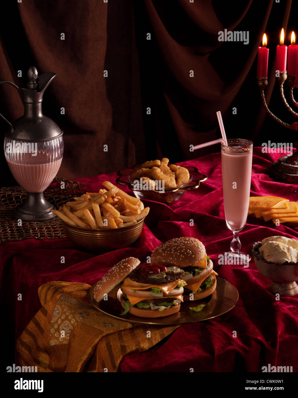 Medieval meal hi-res stock photography and images - Alamy