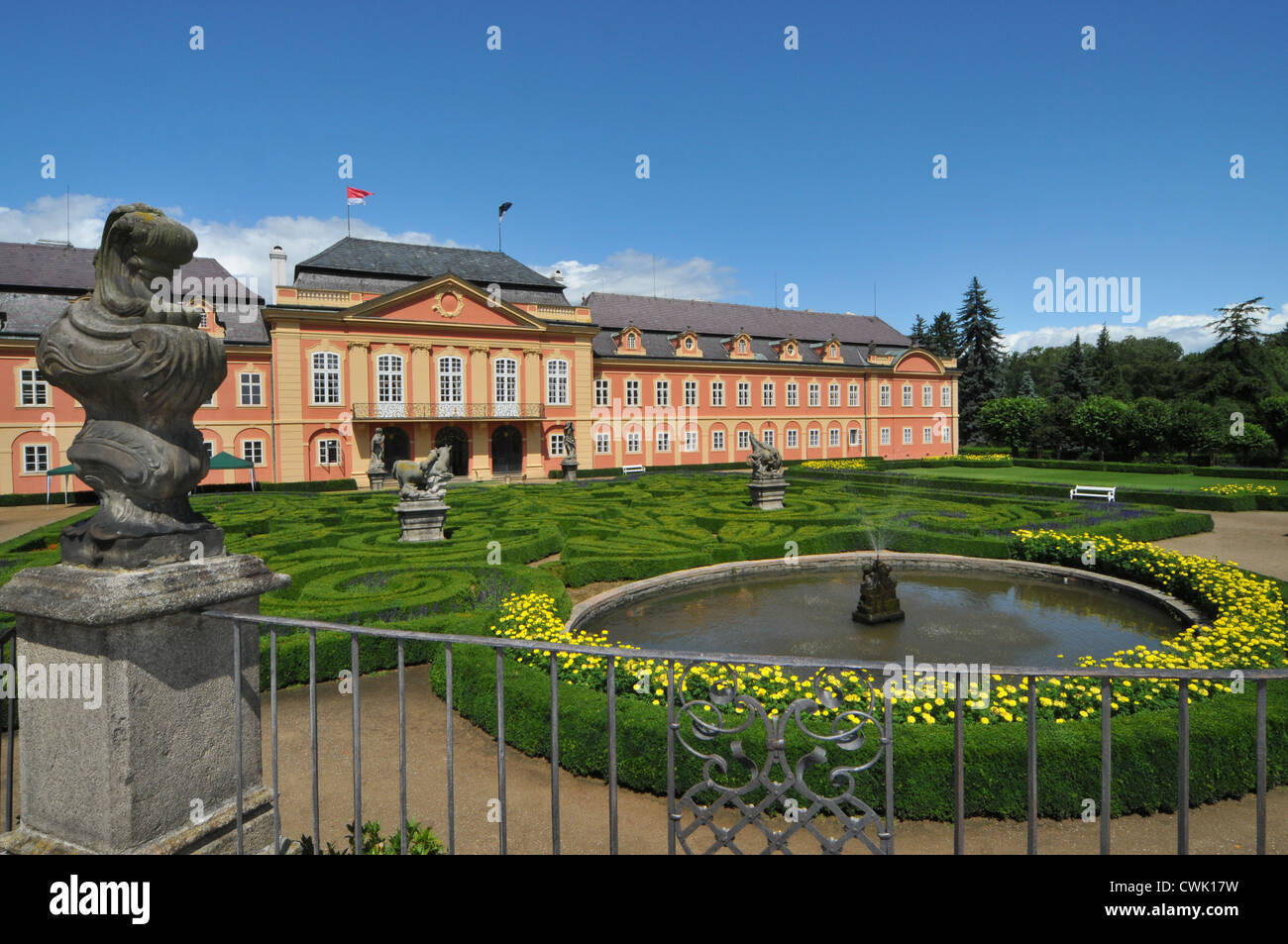 Castle in dobris hi-res stock photography and images - Alamy