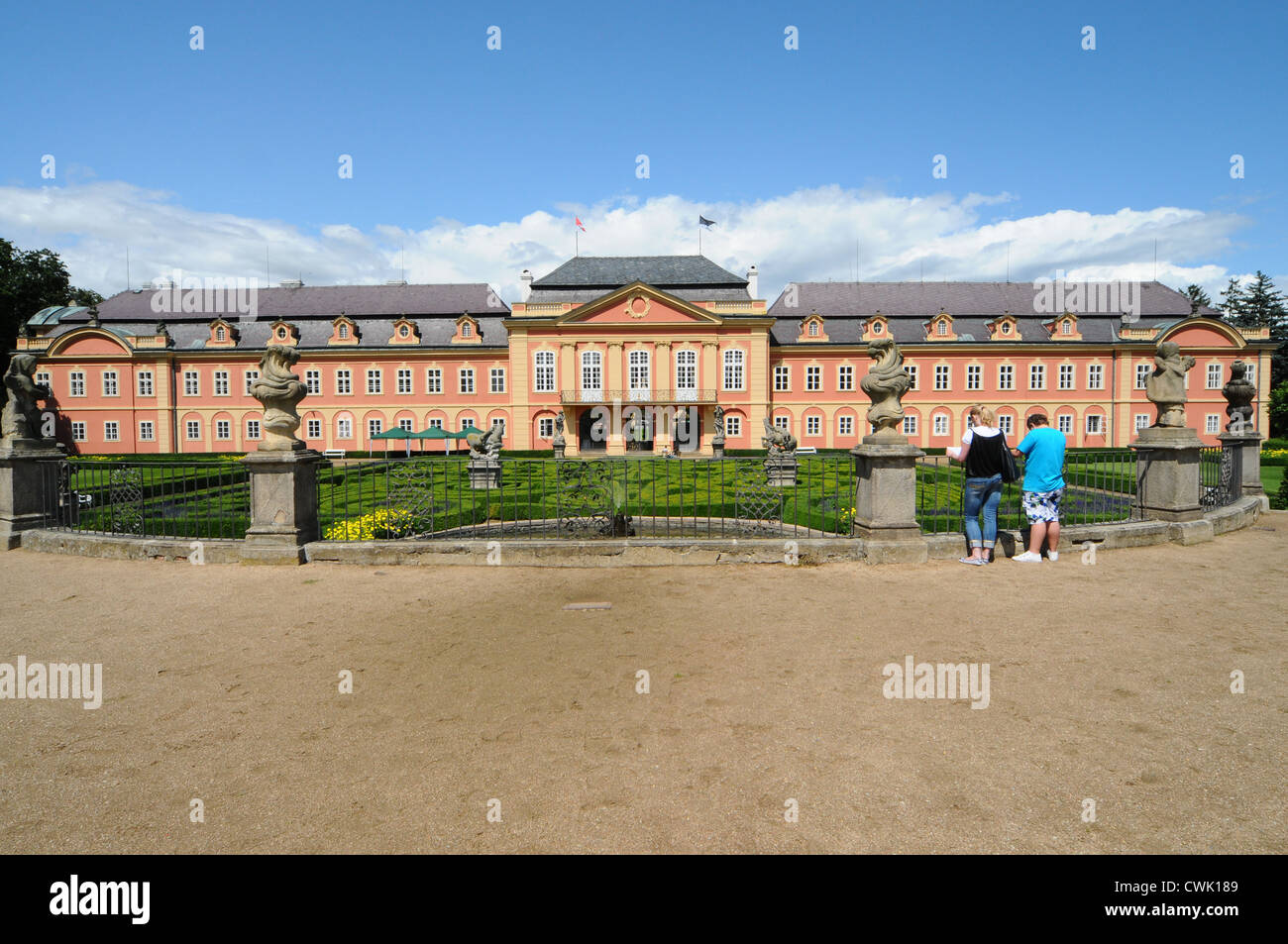 Castle in dobris hi-res stock photography and images - Alamy