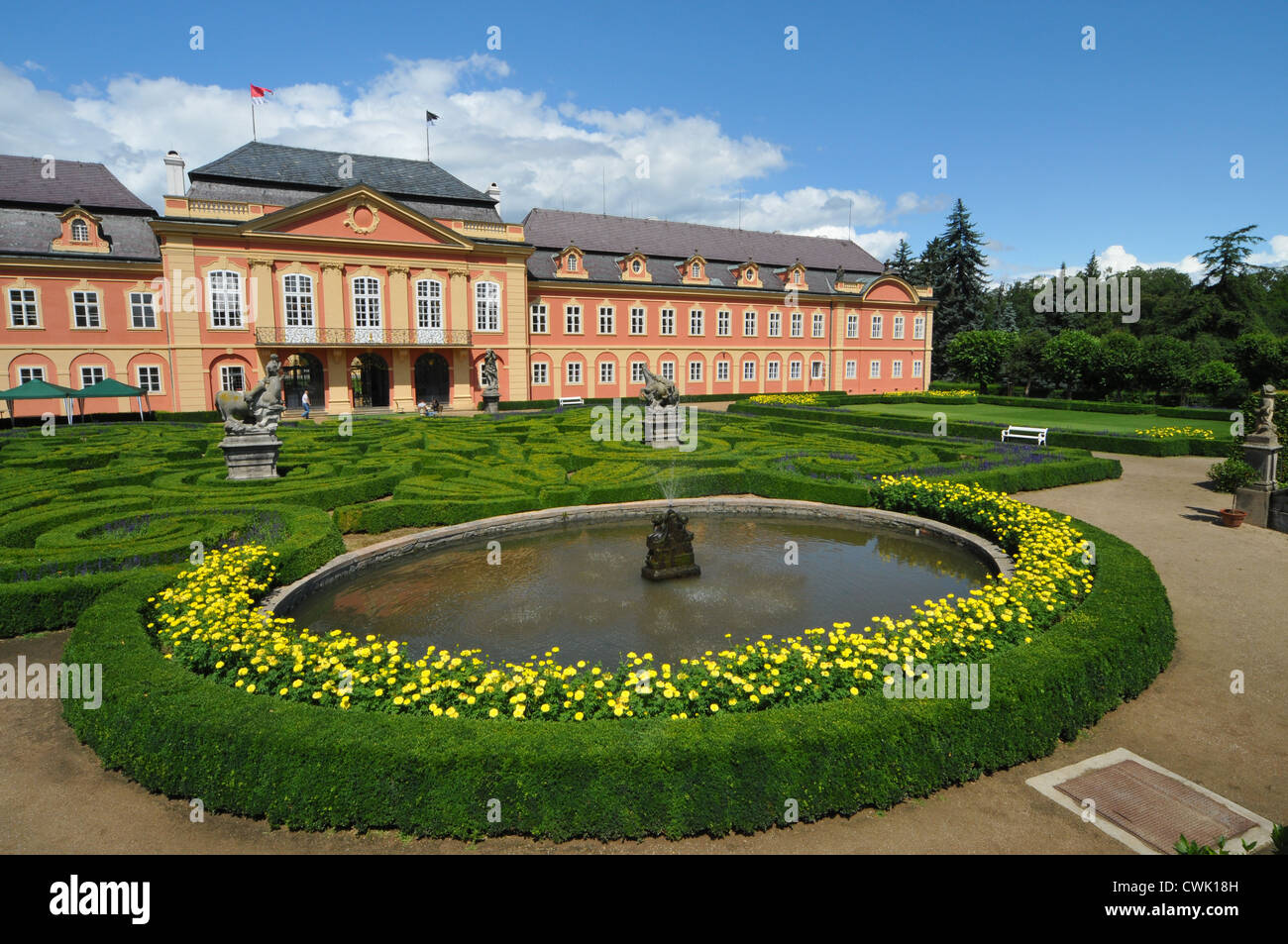 Castle in dobris hi-res stock photography and images - Alamy