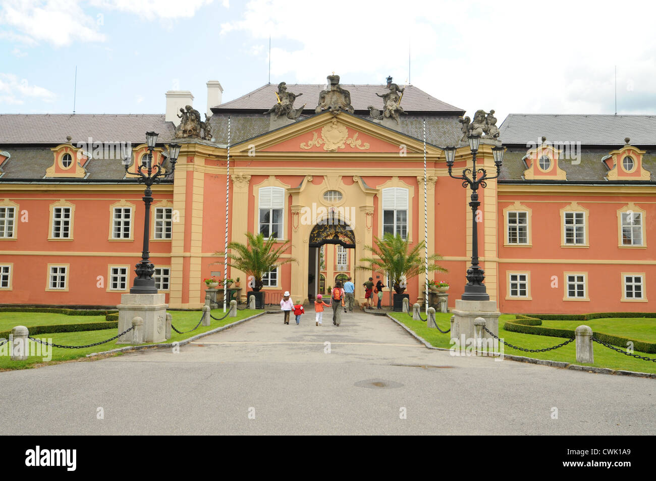 Castle in dobris hi-res stock photography and images - Alamy