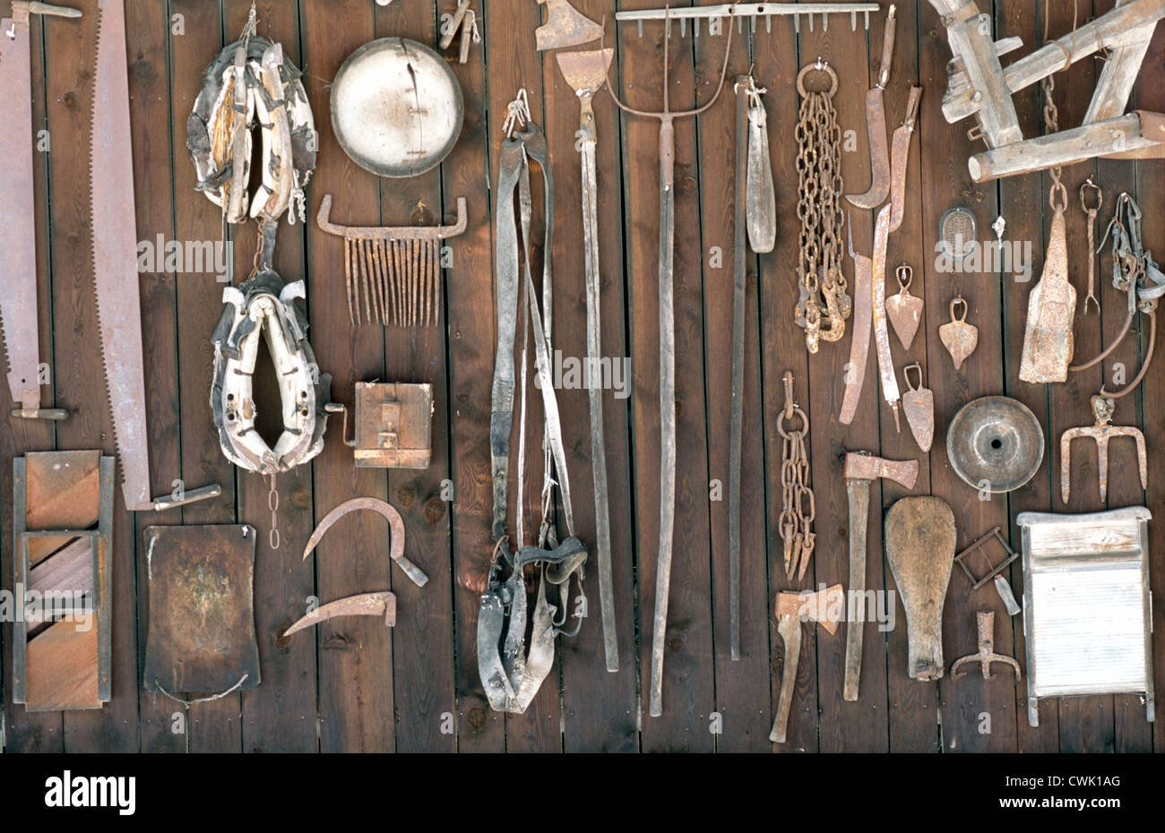 Implements tools farming hi-res stock photography and images - Alamy