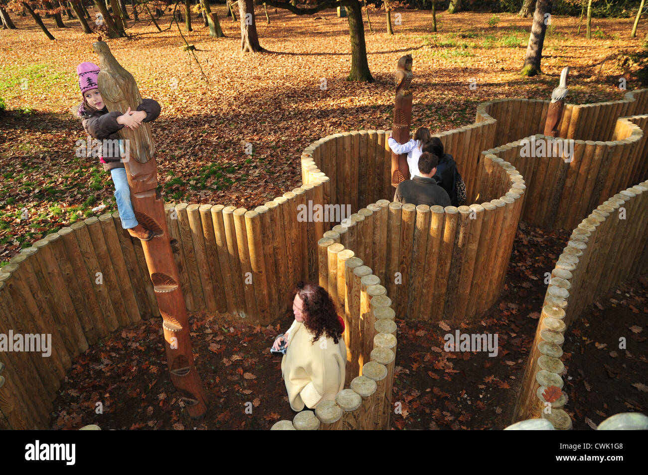 Castle loucen maze hi-res stock photography and images - Alamy