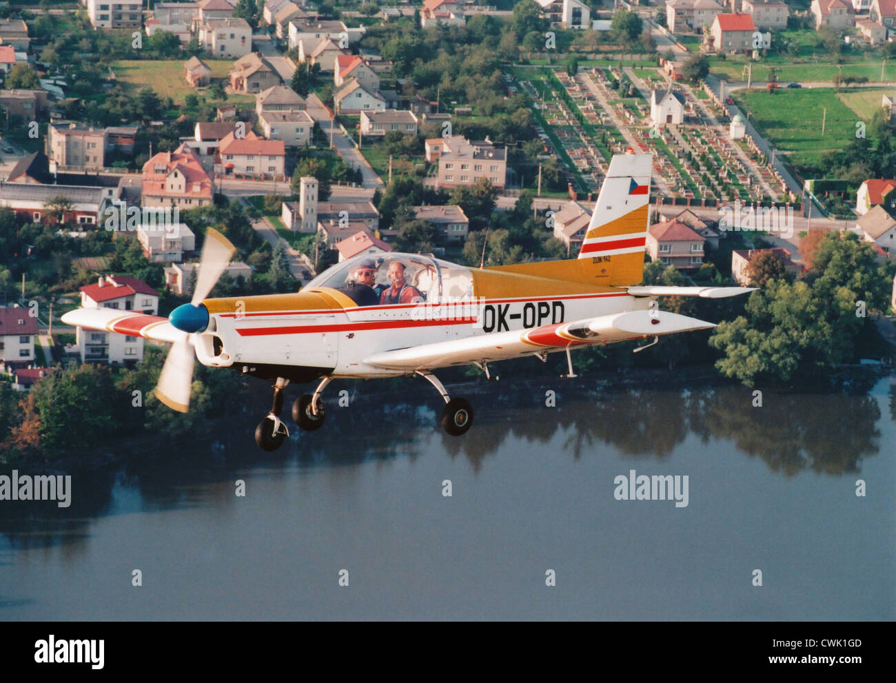 Aircraft zlin aerial hi-res stock photography and images - Alamy