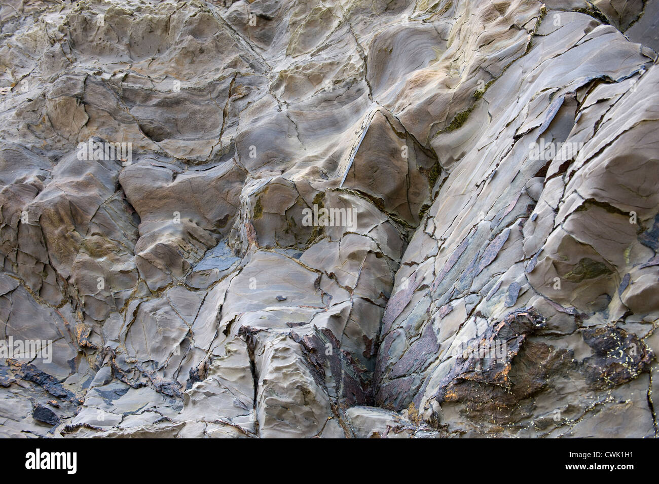 Rock pattern sea hi-res stock photography and images - Alamy