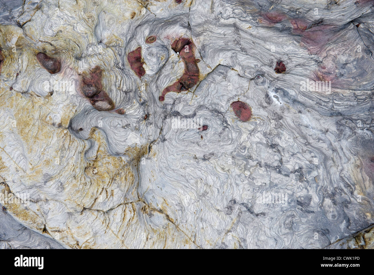 metal in stone Stock Photo - Alamy