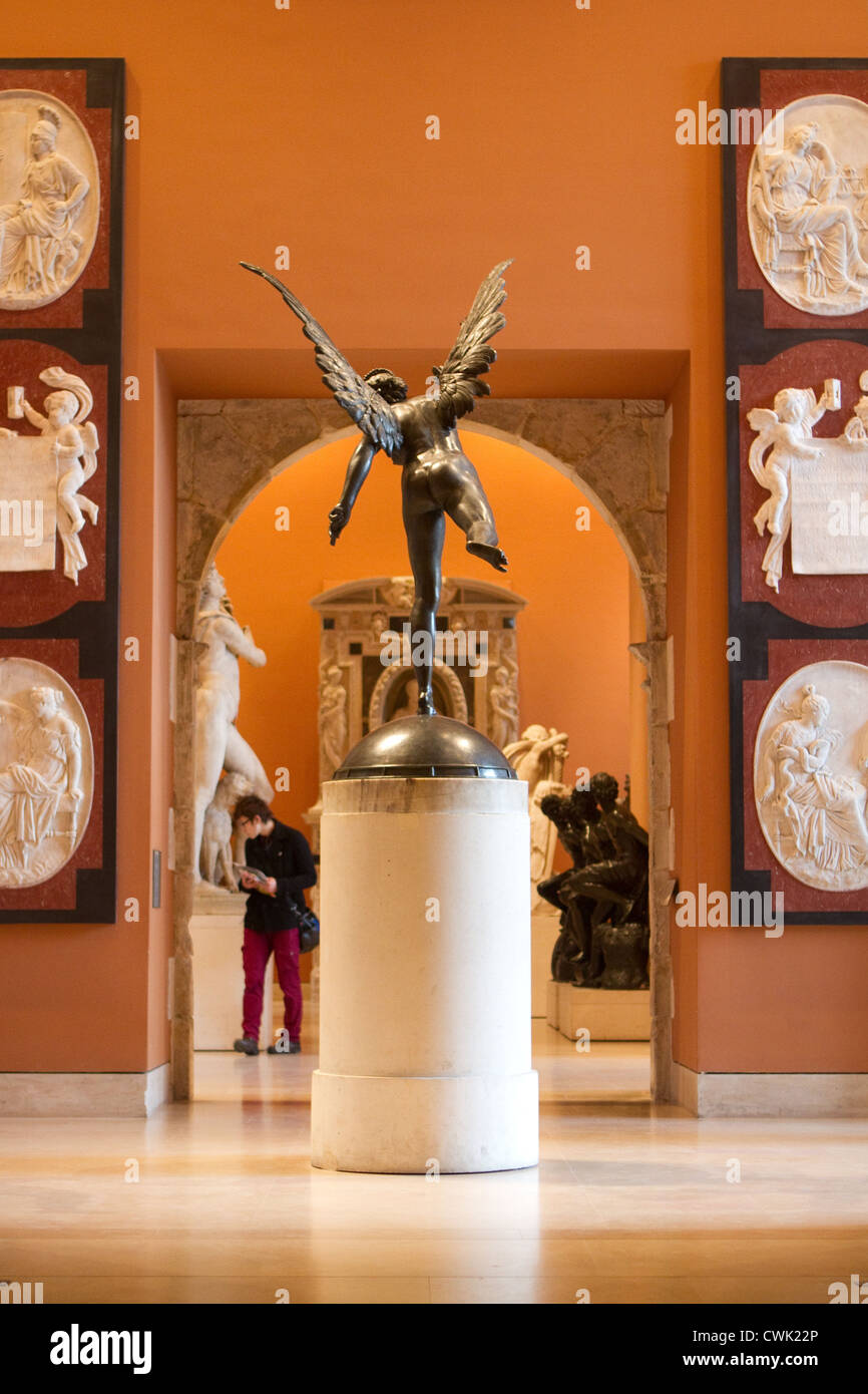 Paris Louvre Interior Stock Photo - Alamy