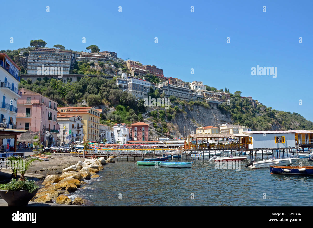 Naples sorrento italy august hi-res stock photography and images - Alamy