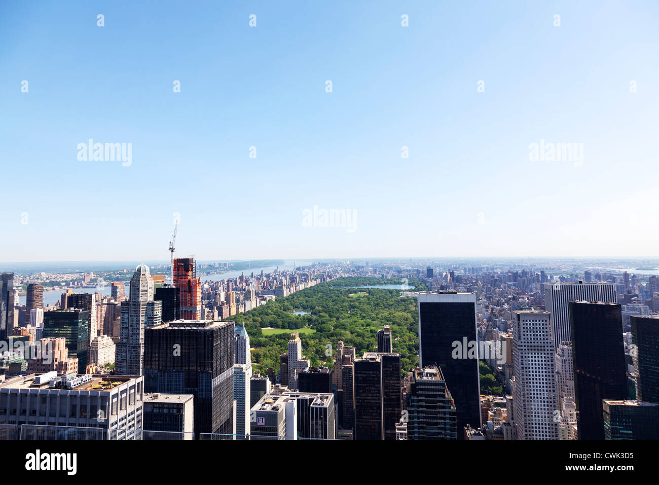 Ariel view of new york city hi-res stock photography and images - Alamy