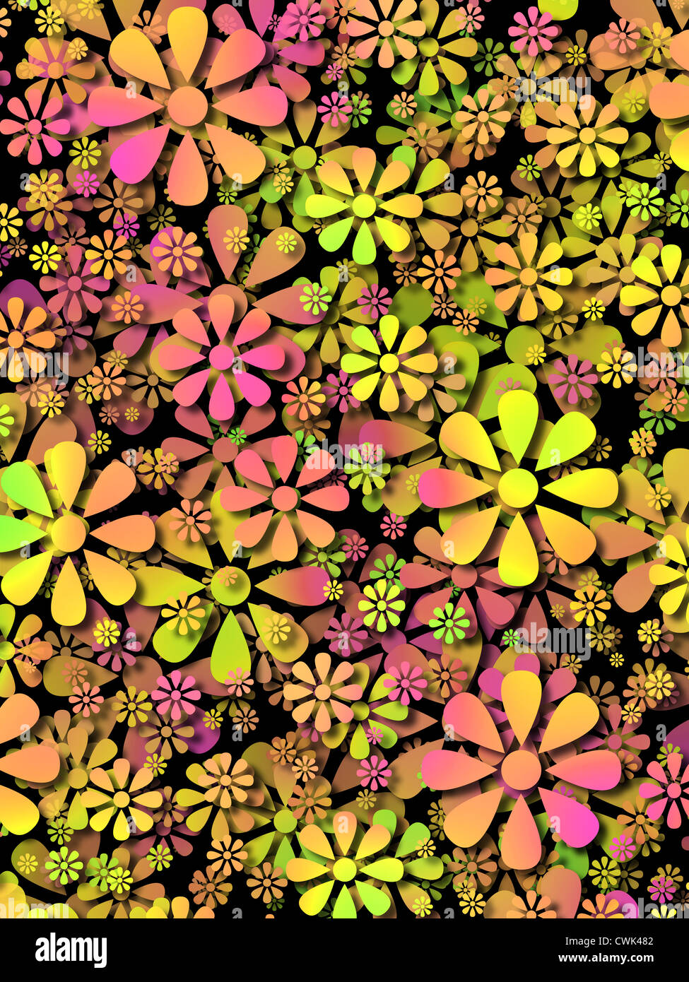 Multi colored flowers hi-res stock photography and images - Alamy