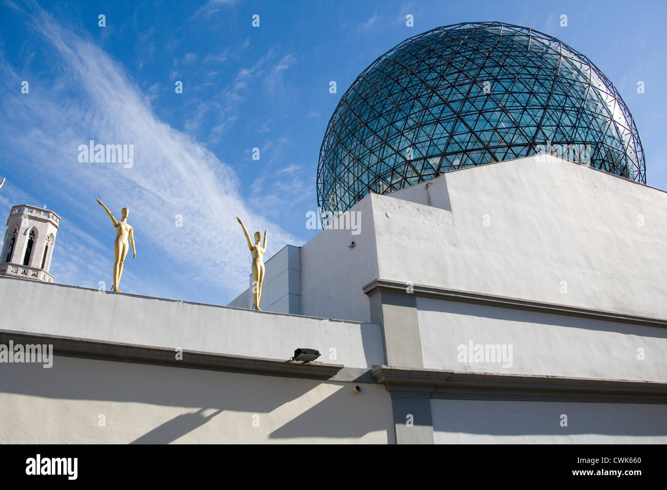 Salvador Dali's Museum theatre in Figueres Catalonia Spain Stock Photo ...