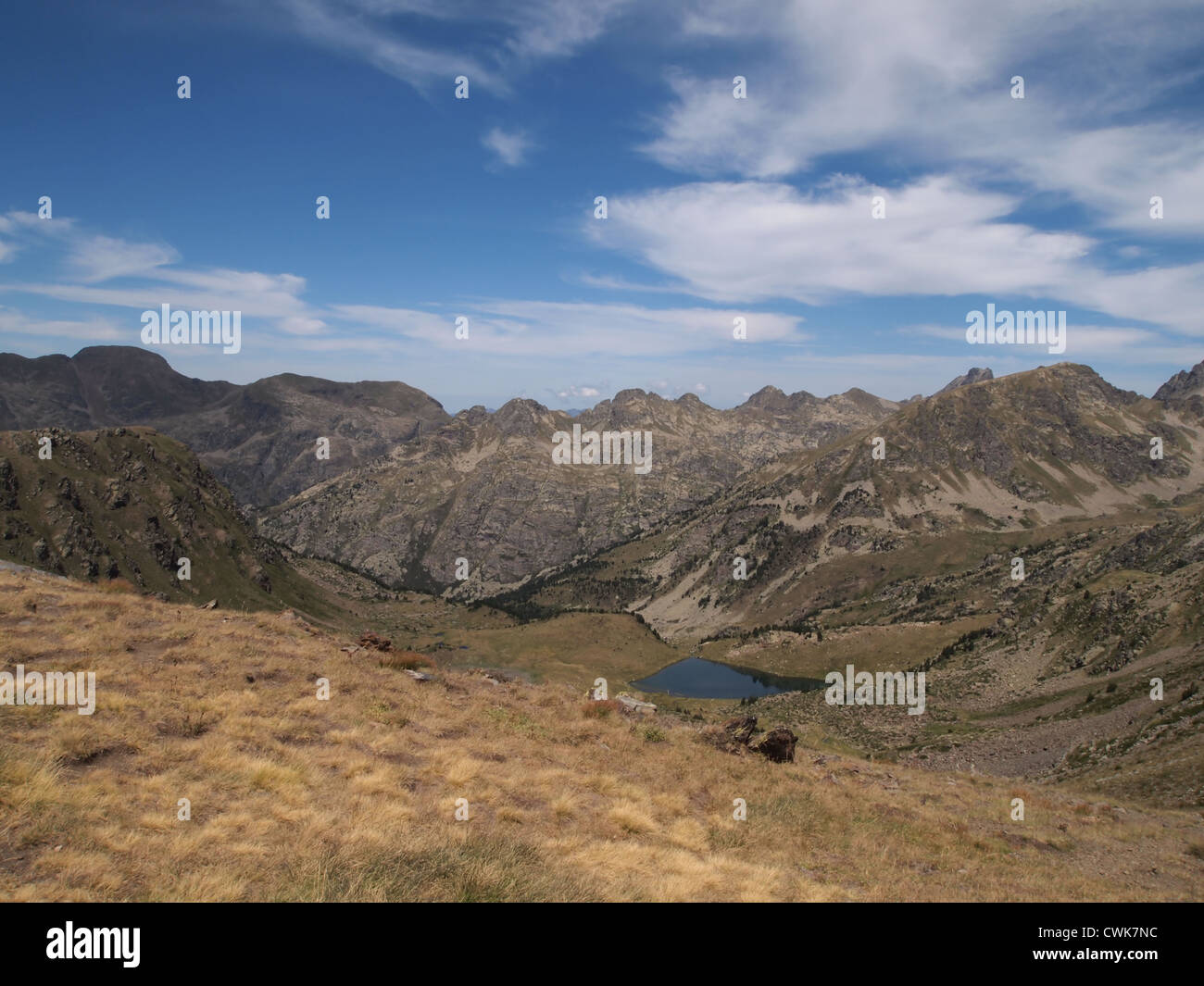 Mountainous Andorran Landscape Stock Photo - Alamy