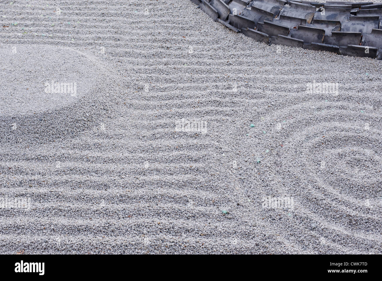 Japan, Kyoto, Kodai-ji Temple, Raked Sand Patterns Stock Photo - Alamy