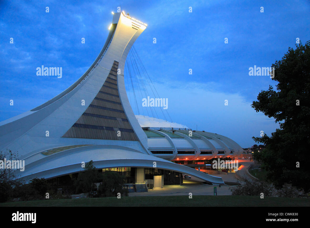 Canada, Quebec, Montreal, Olympic Stadium Stock Photo - Alamy
