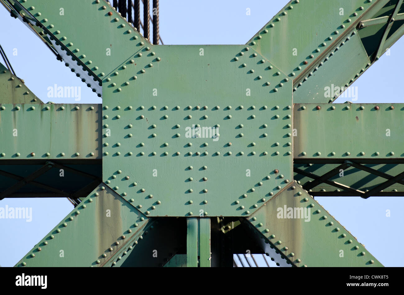 Steel beam with rivets hi-res stock photography and images - Alamy