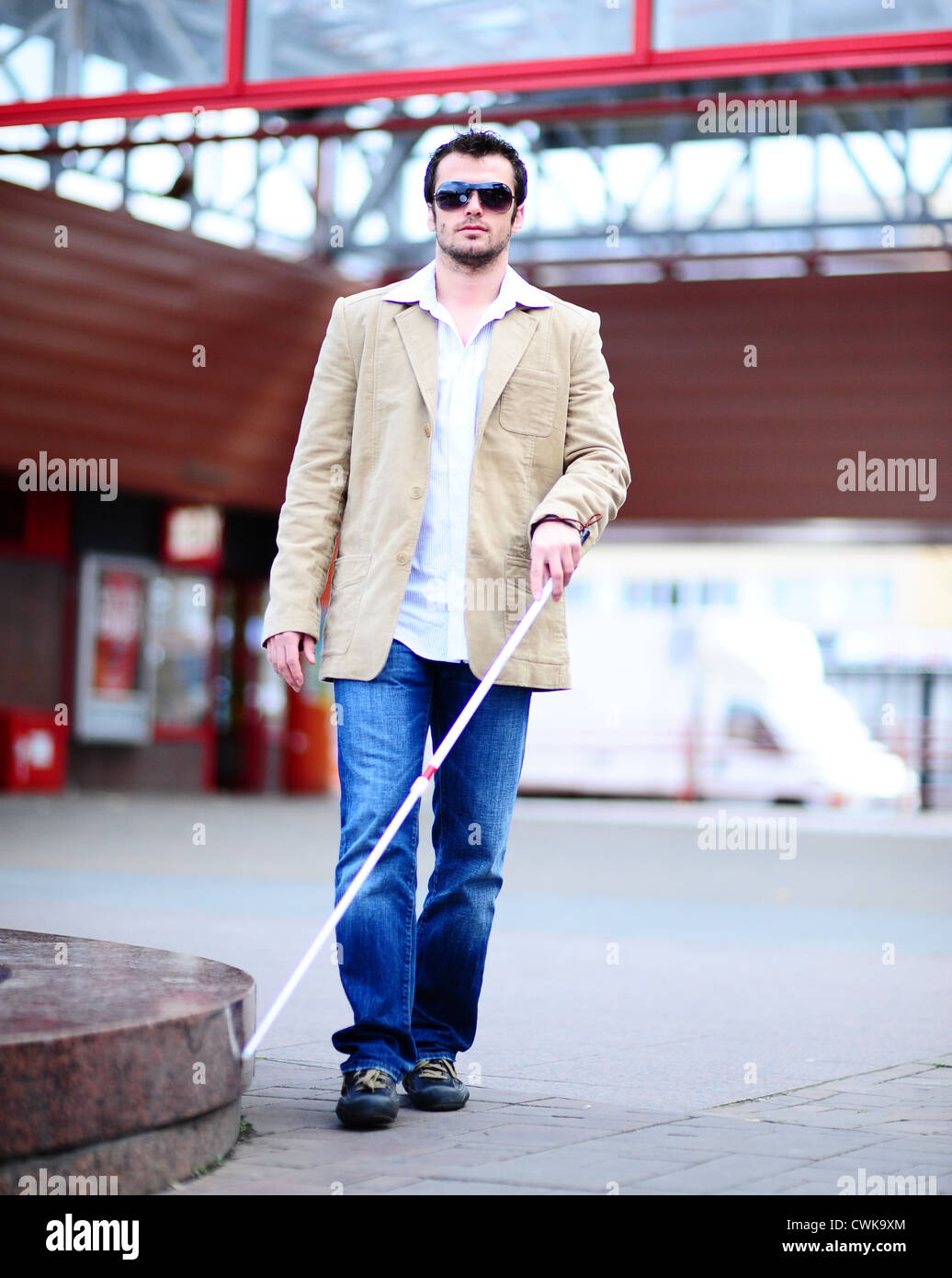 Blind sightless hi-res stock photography and images - Alamy