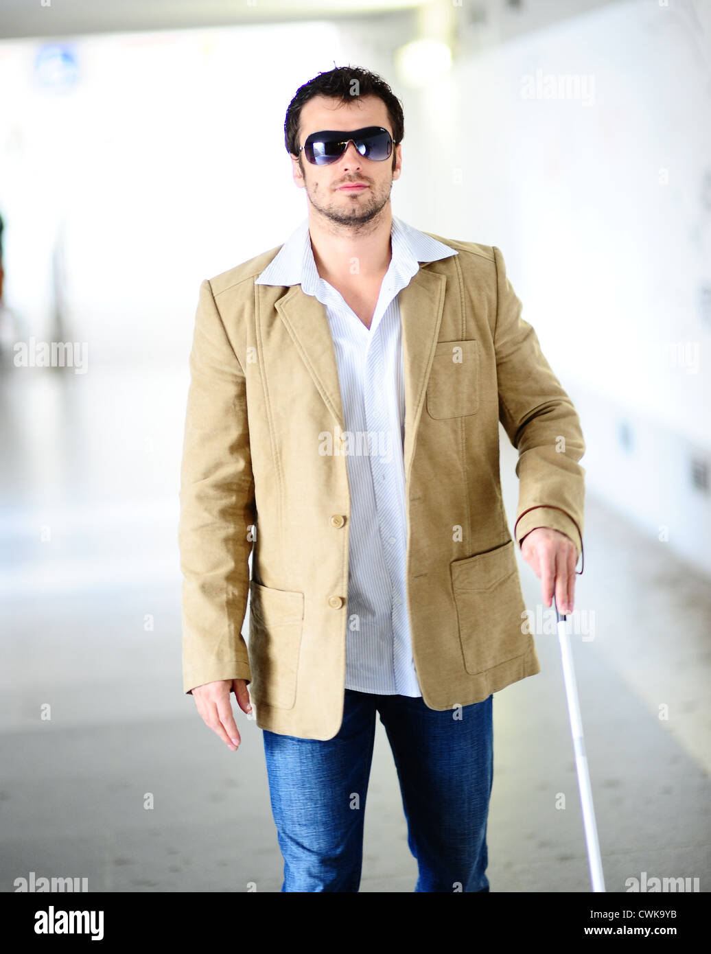 Blind sightless hi-res stock photography and images - Alamy