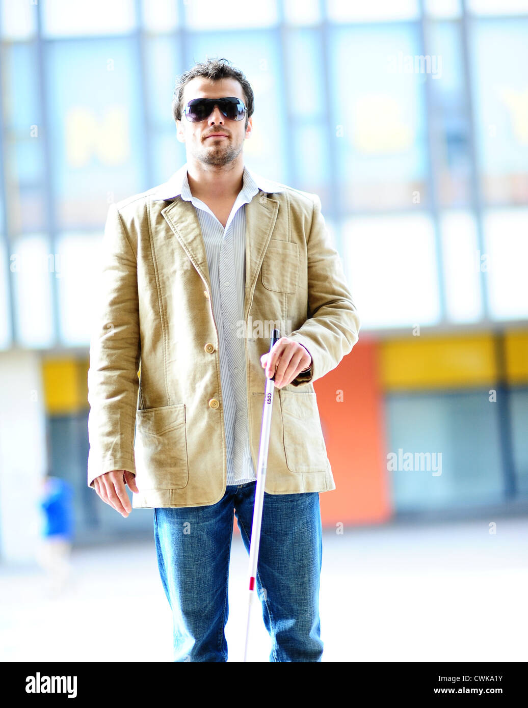 Blind sightless hi-res stock photography and images - Alamy