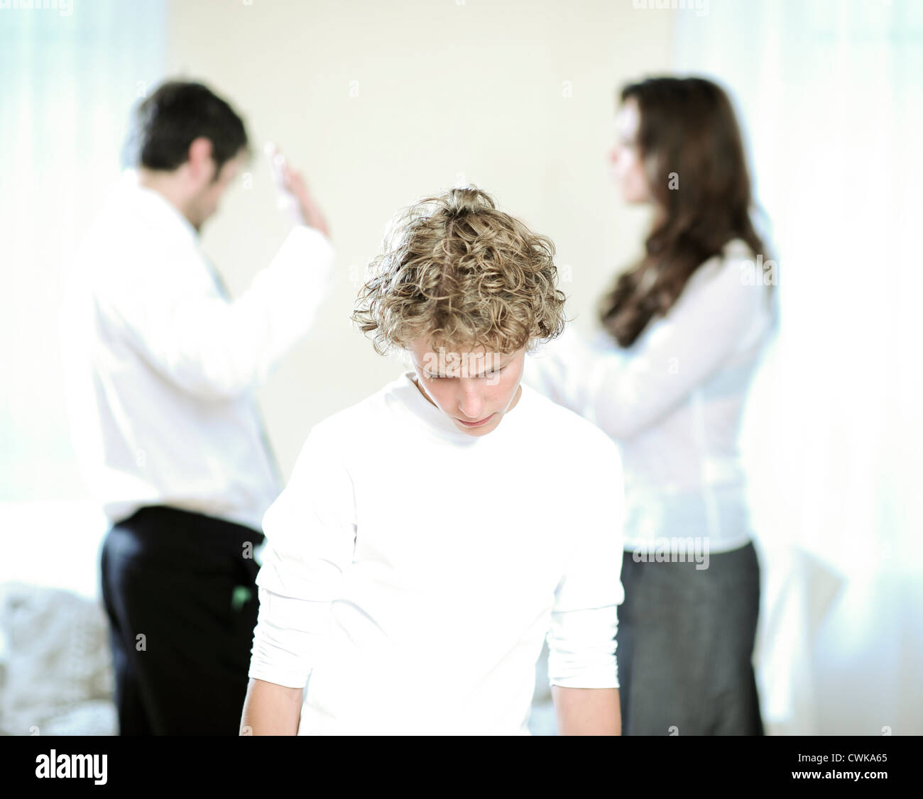 Disagree parents children hi-res stock photography and images - Alamy