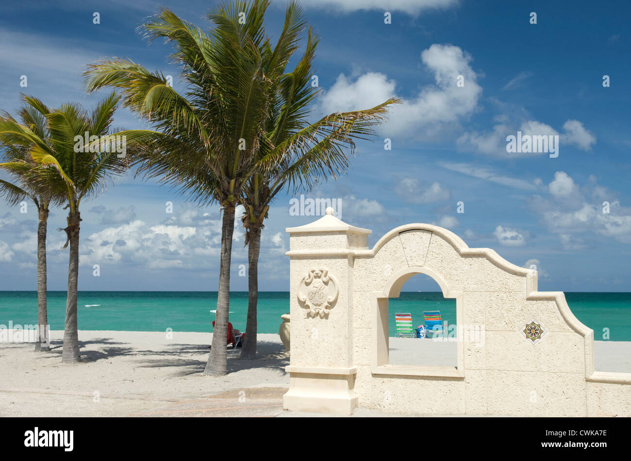 WATERFRONT PROMENADE HOLLYWOOD BEACH FLORIDA USA Stock Photo - Alamy