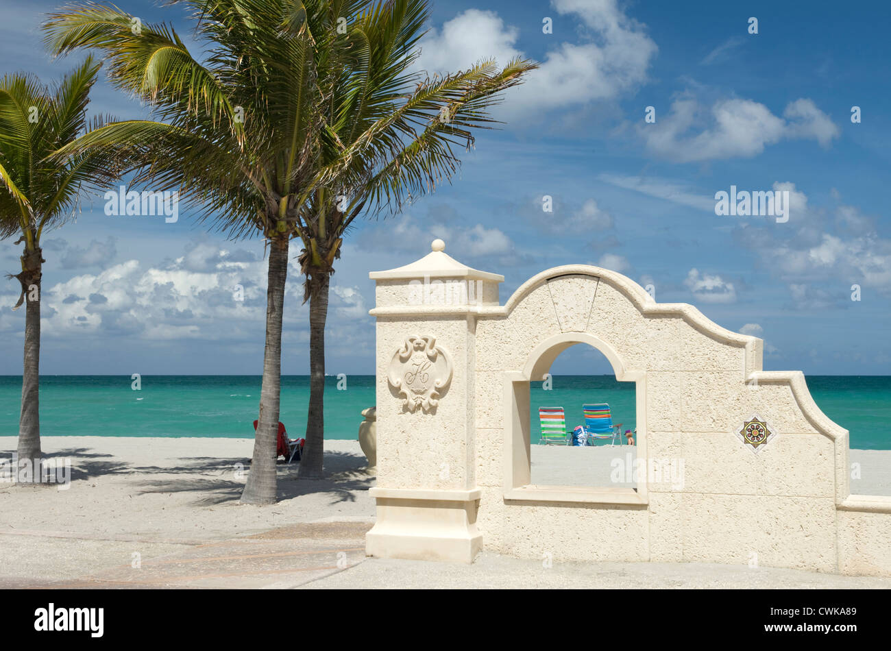 WATERFRONT PROMENADE HOLLYWOOD BEACH FLORIDA USA Stock Photo - Alamy